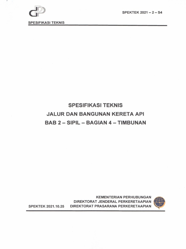 Spektek 2021 - Bab 2 - S4 - Timbunan | PDF