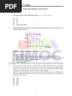 SMC 2024 Questions and Solutions-1 | PDF | Area | Perpendicular