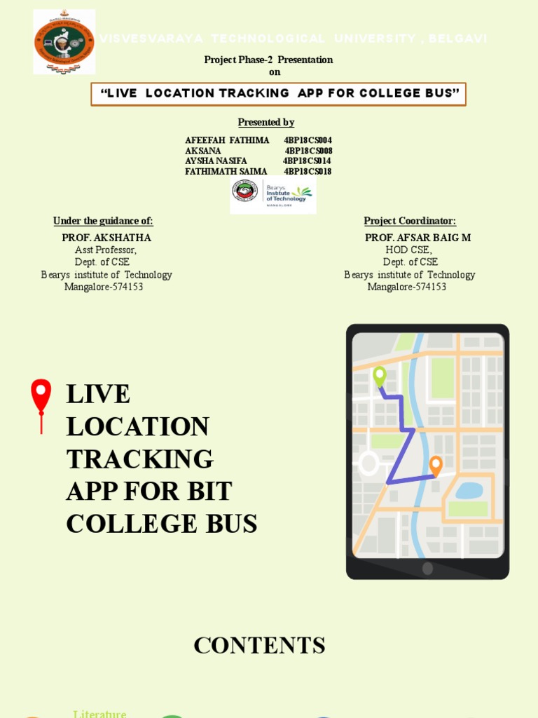 Tracking the Route: Developing a Live Location Tracking App for Bearys ...
