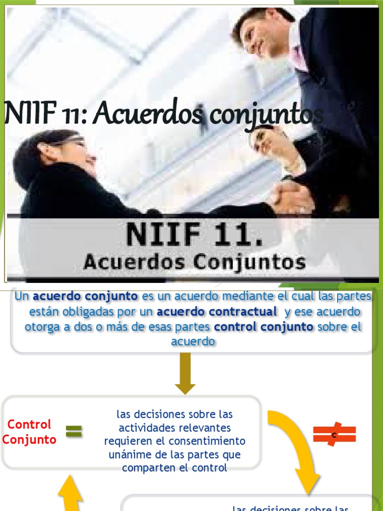 Niif 11 Acuerdos Conjuntos | Descargar gratis PDF | normas ...
