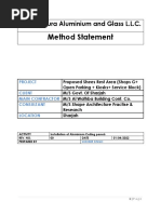 Method Statement For Scaffolding Installation and Dismantling | PDF | Scaffolding | Manufactured ...