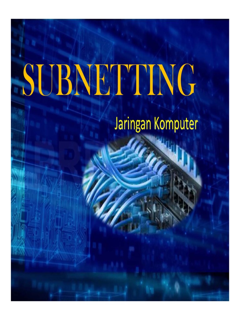 7 Subnetting S | PDF
