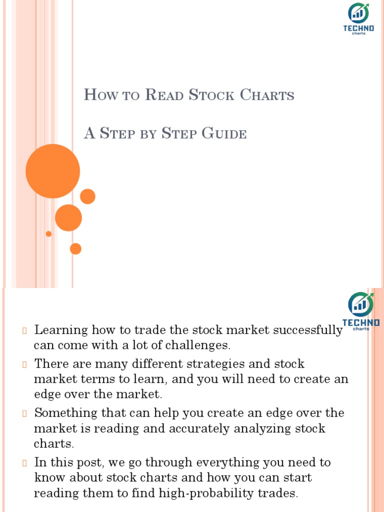How To Read Stock Charts | PDF | Moving Average | Stocks