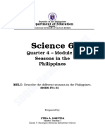 Science Melcs Grade 6 | PDF | Earth | Learning
