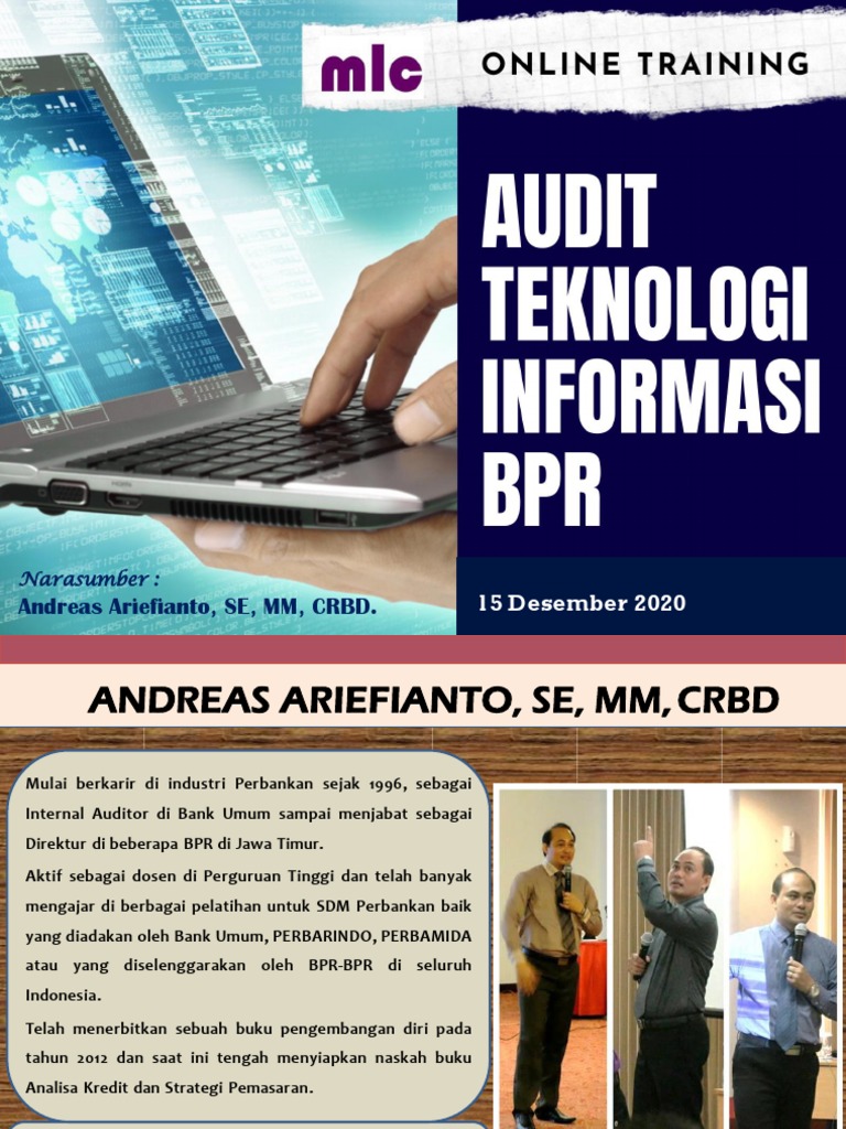 Audit Teknologi Informasi BPR | PDF