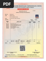 B.tech Marksheet | PDF