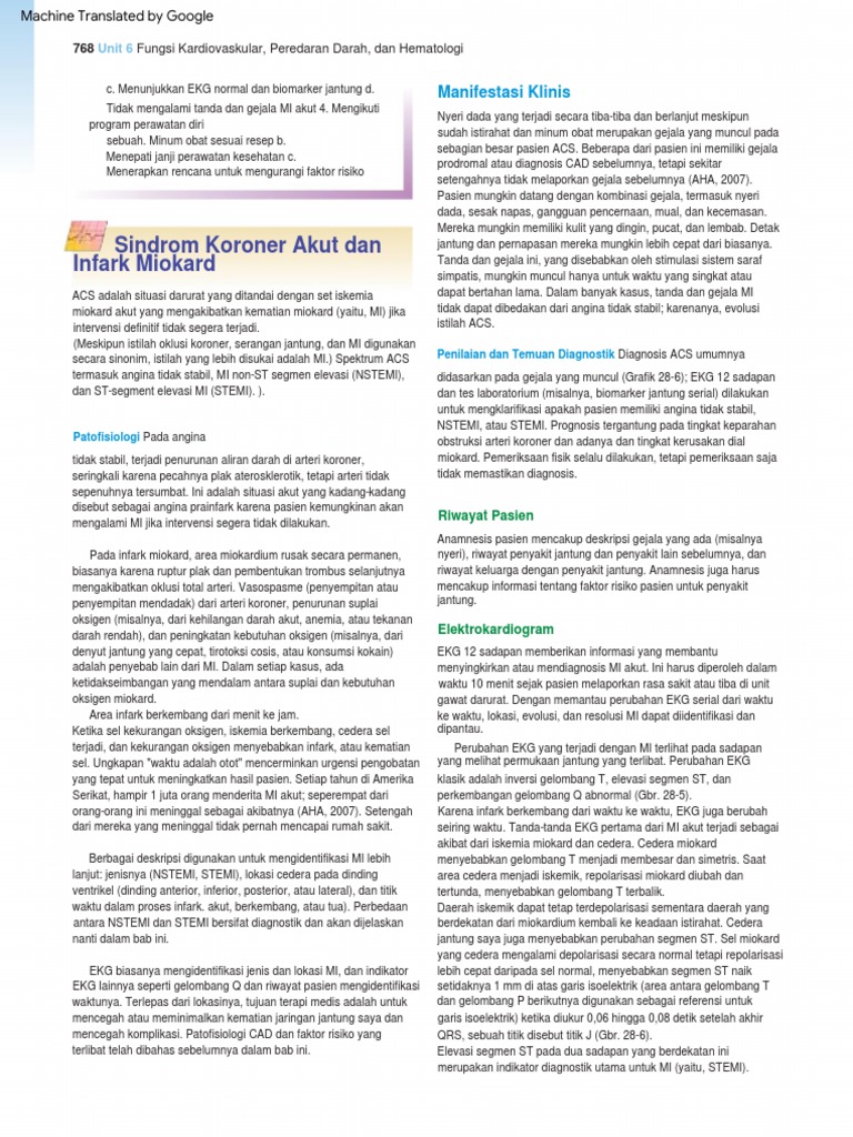Infark Miokard Akut | PDF