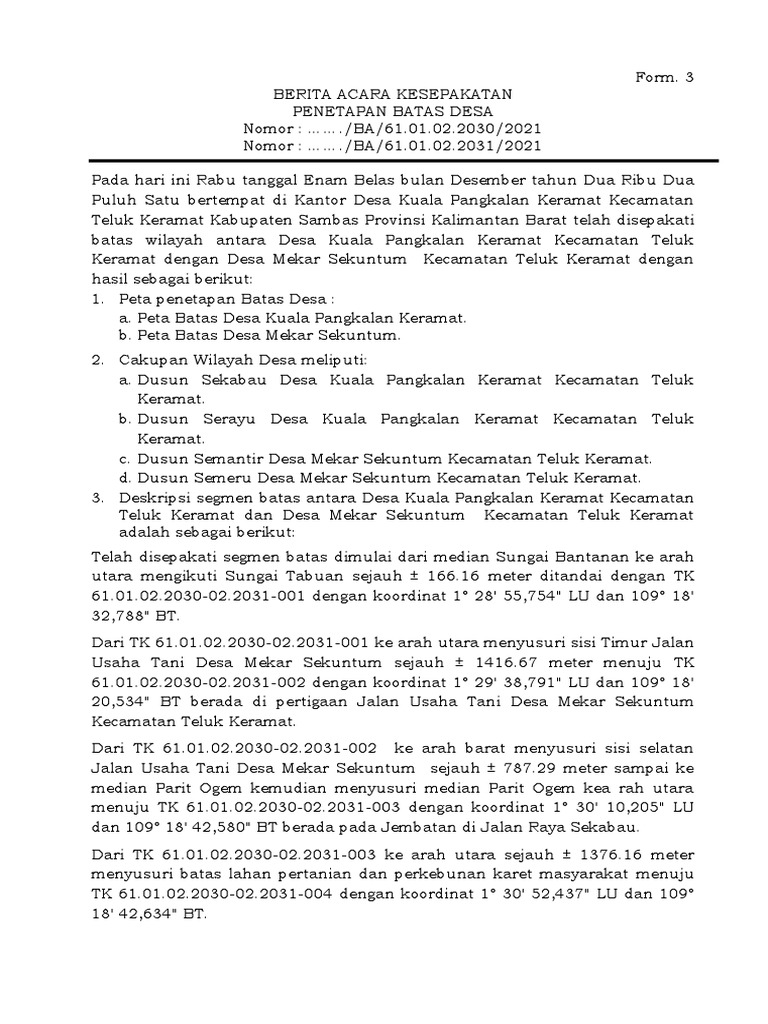 Contoh Ba | PDF | Sains & Matematika