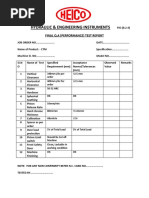 PENETRANT TEST REPORT - Contoh | PDF