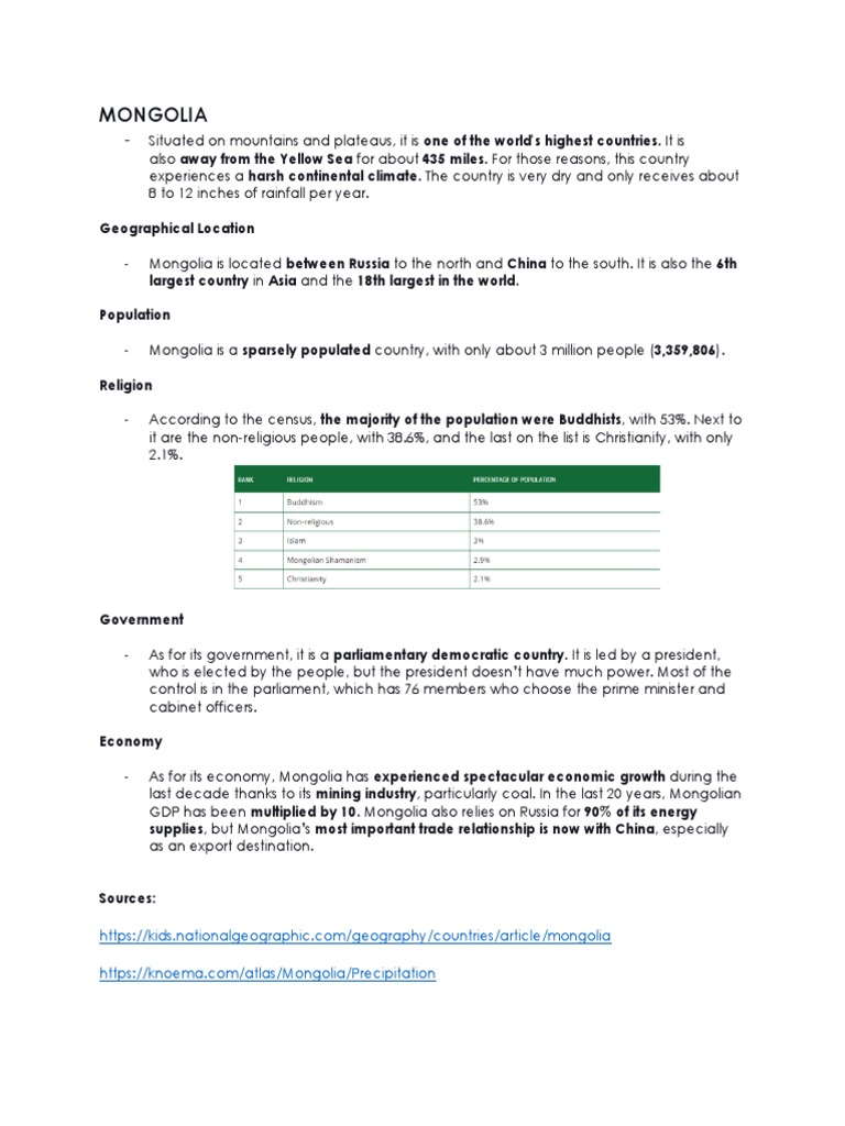 Mongolia CICM | PDF | Mongolia | Catholic Church