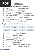 Phrase and Sentence Grade 2 Worksheet 2 | PDF