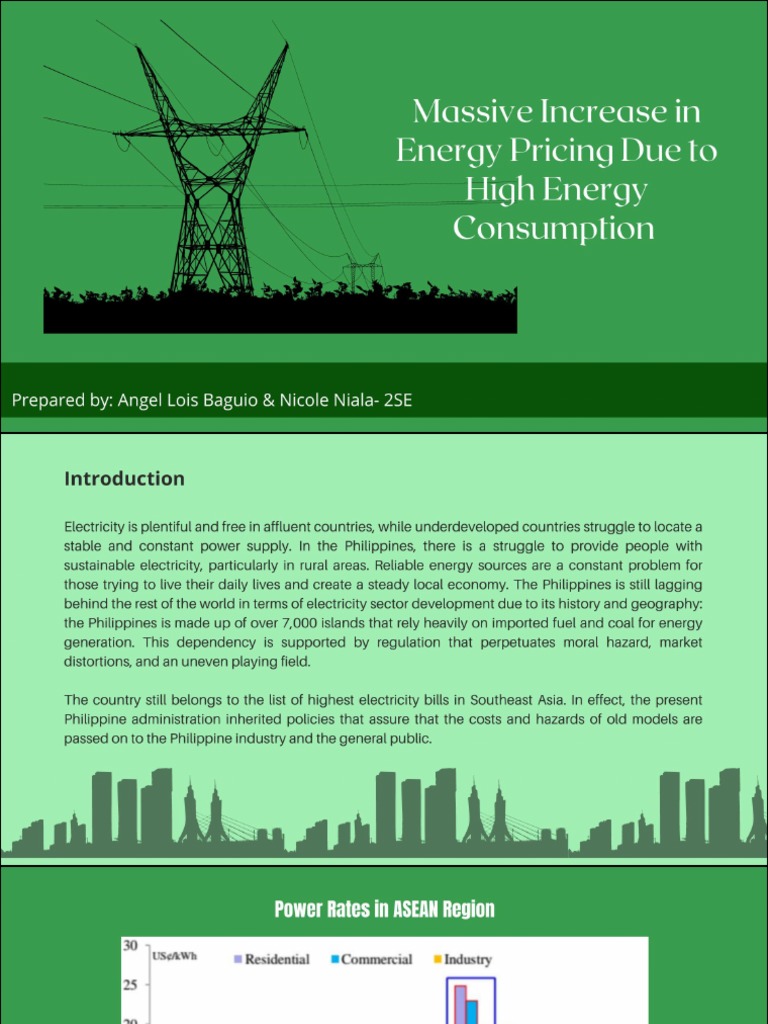 Massive Increase in Energy Pricing Due To High Energy Consumption | PDF