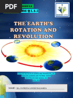 Earths Rotation and Revolution Quiz | PDF