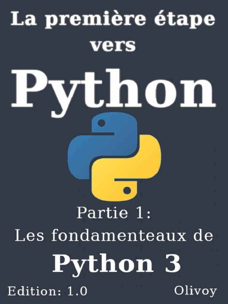 Python Par Les Debuts Pdf Structure De Contrôle Paramètre Programmation Informatique 