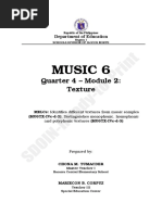 Grade 2 Music Q3 Module | PDF | Singing | Sound