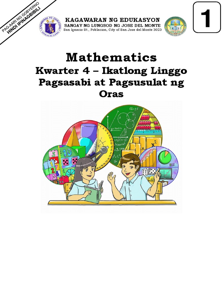 Math 1 Q4 W3 | PDF