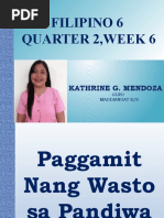 Performance Task Grade 6 Q2 | PDF