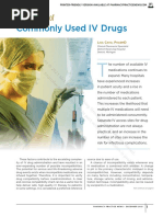 IV Compatibility Chart | PDF | Norepinephrine | World Health Organization