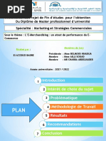 Modèle Présentation PFE 2021 | PDF