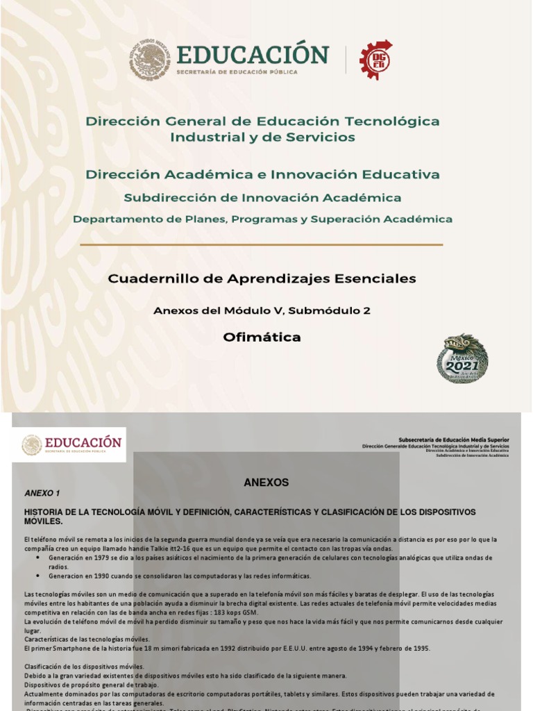 Ofim Tica MV S2 - Anexos | PDF | 3 G | Teléfonos móviles