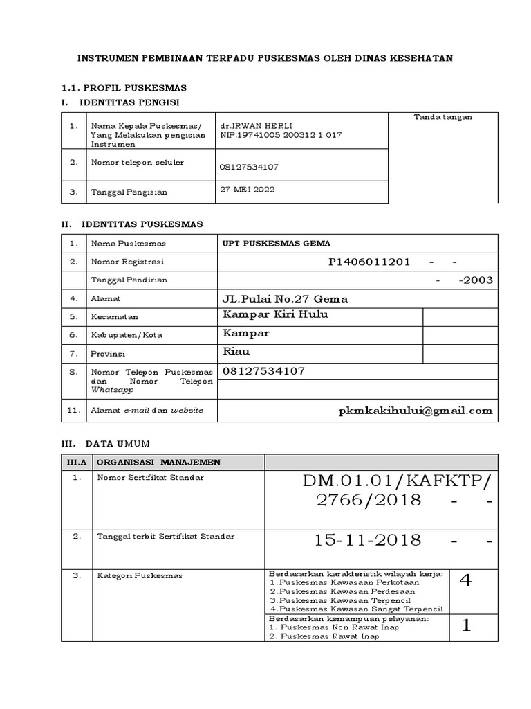 #1 - Instrumen TPCB PKMS Gema | PDF