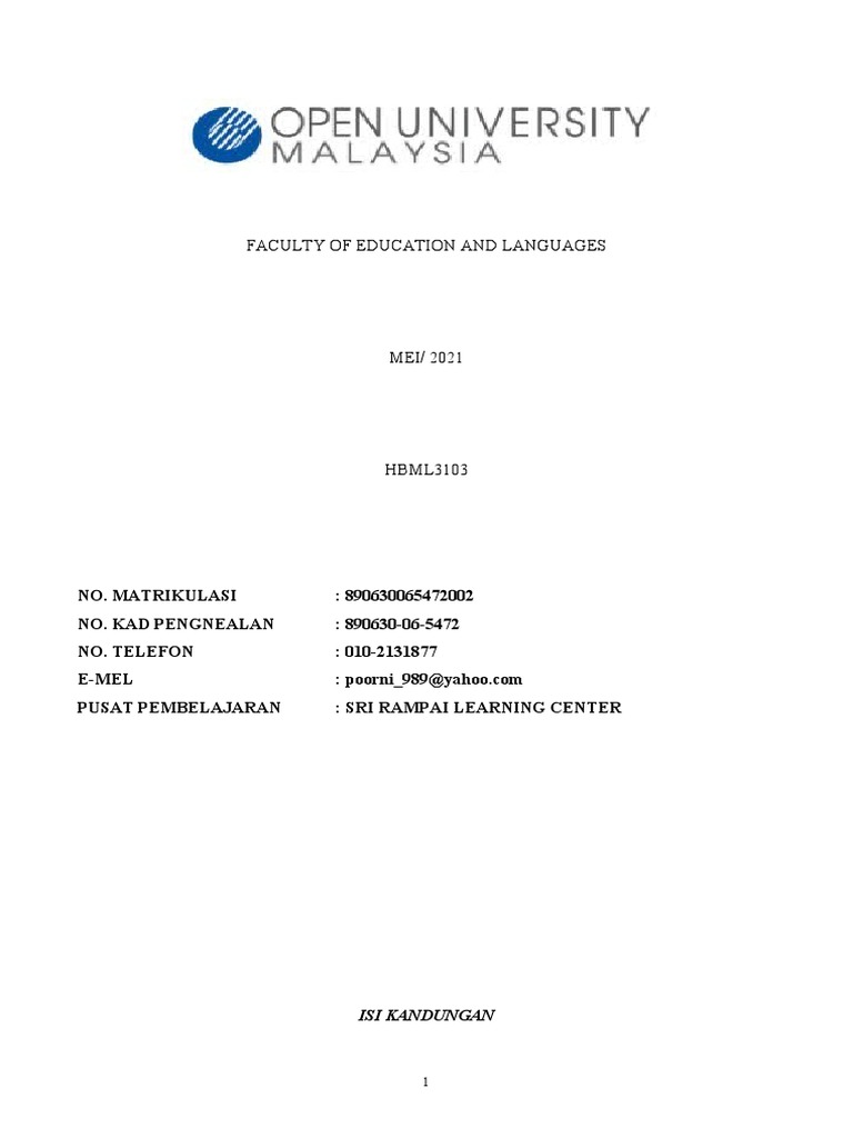 HBML 3103 | PDF