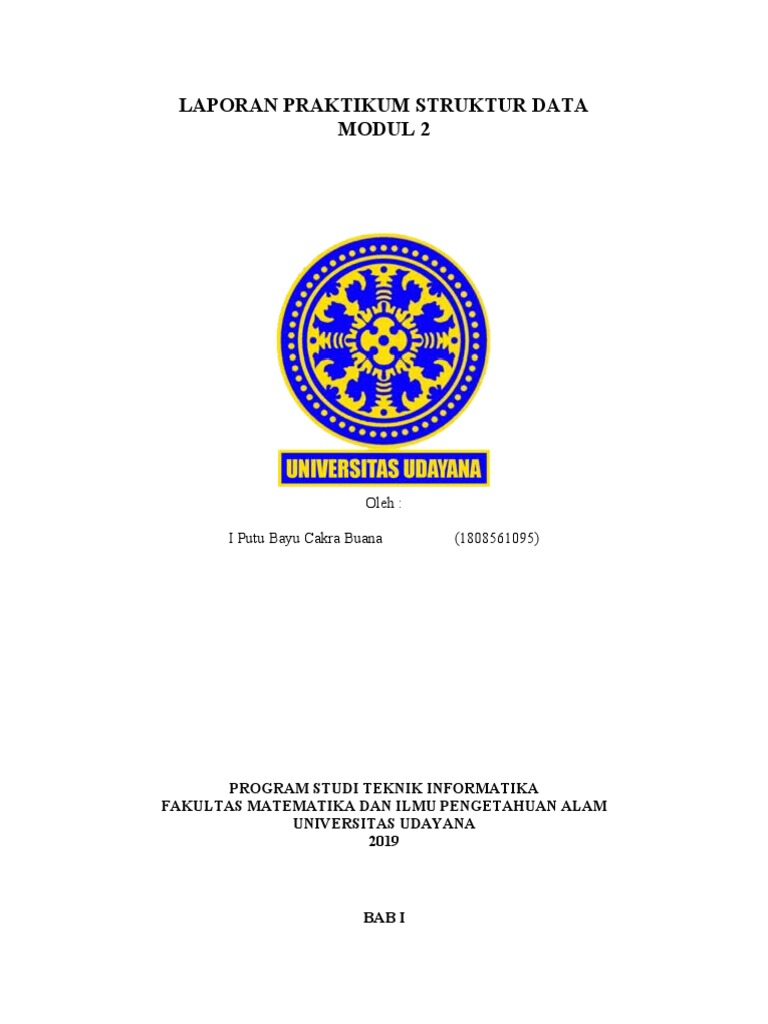 I Putu Bayu Cakra Buana - Kelas E - Modul 2 | PDF | Metode & Bahan Ajar ...