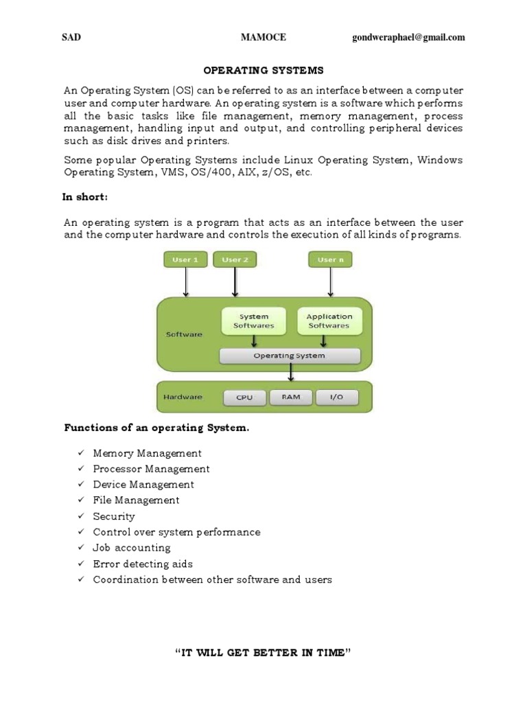 Operating Systems Lecture Notes Pdf Thread Computing Library Computing 7996
