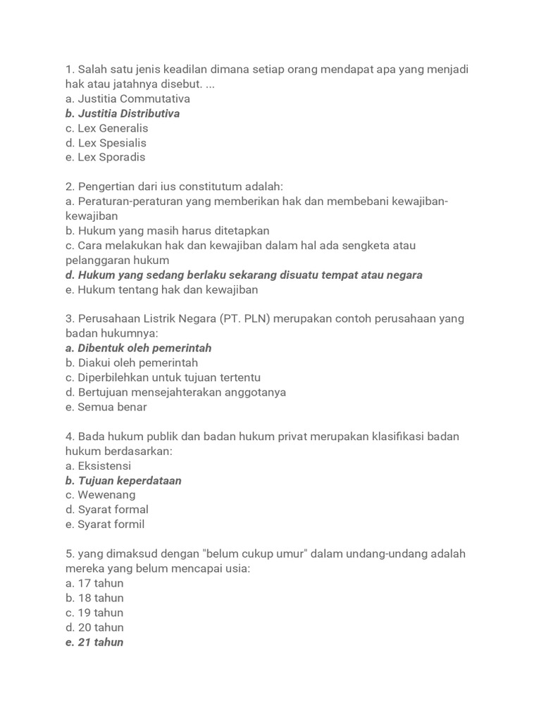 Materi Skb Hukum Pdf