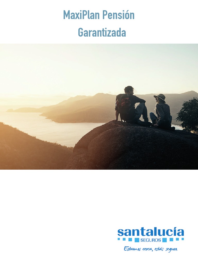 Condiciones Generales Maxiplan Pension Garantizada Santalucia | PDF ...