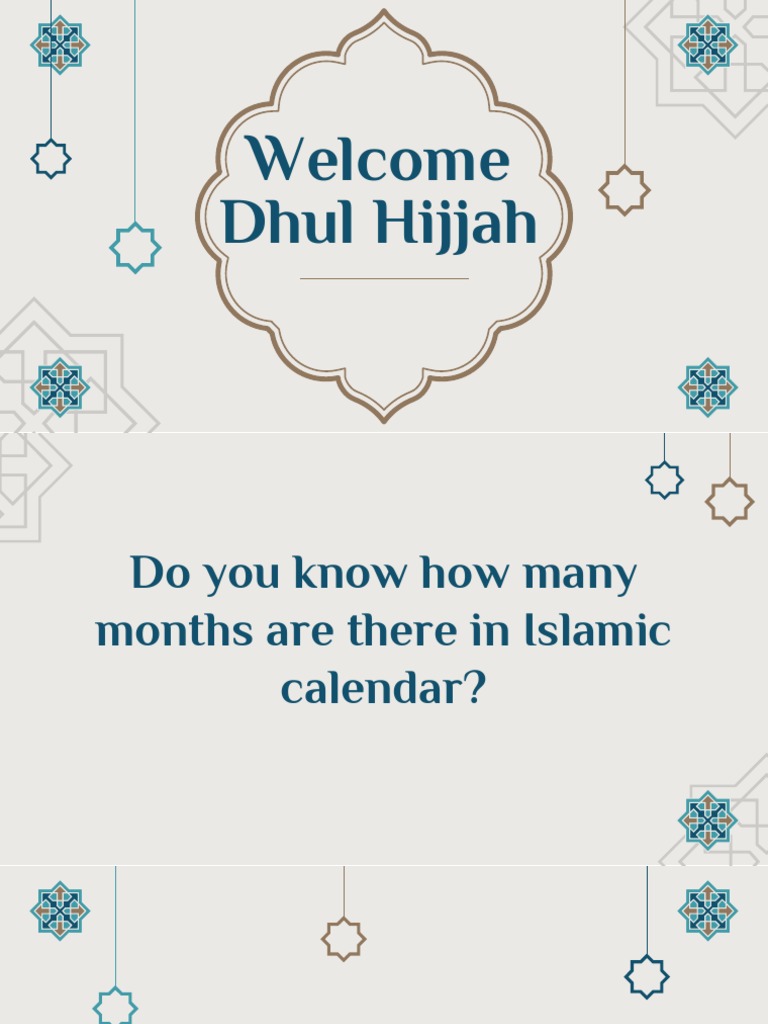 Understanding Dhul Hijjah and Hajj | PDF | Hajj | Abrahamic Religions
