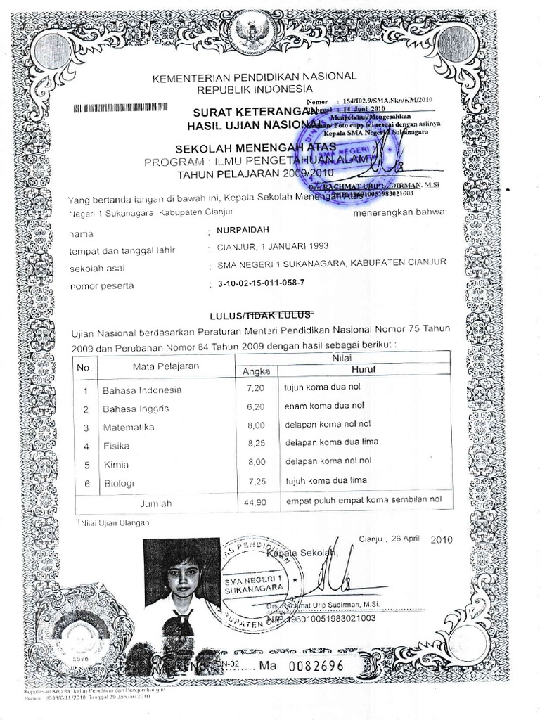 Legalitas SKHUN dan Ijazah SMA | PDF