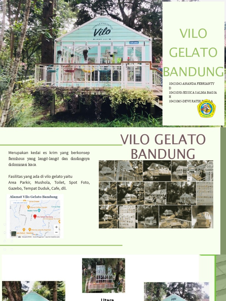 Vilo Gelato Bandung Kelompok 1 | PDF | Griya & Taman | Teknologi & Rekayasa