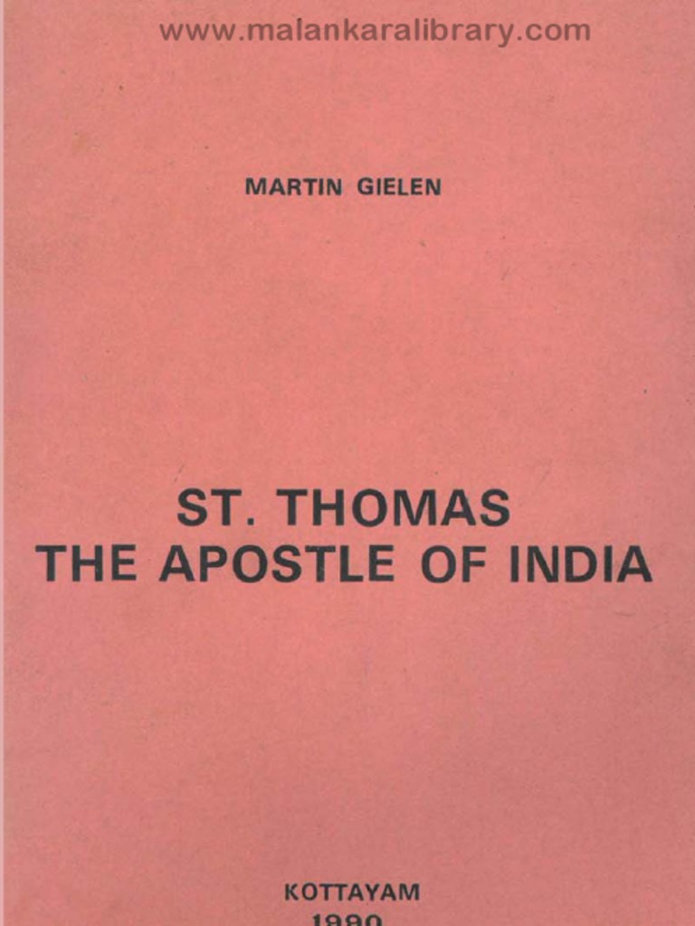 ST - Thomas - The Apostle of India | PDF | Judas Iscariot | Jesus