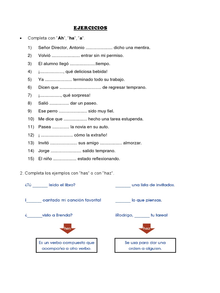 Ortografia de AH HA A | PDF