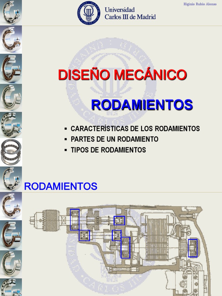 Rodamientos Características de Los Rodamientos Partes de Un Rodamiento ...