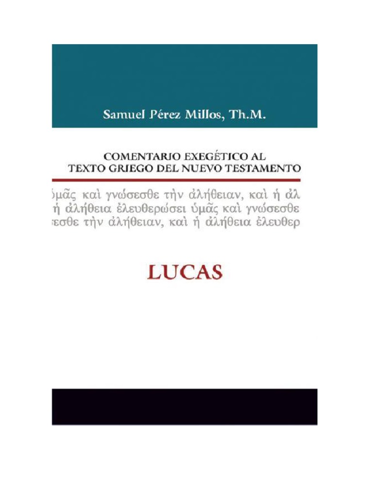 3 Lucas - Samuel Perez Millos | PDF