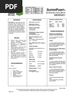 HojaTecnica-Excello Látex Weather Perfect | PDF | Pintar | Agua