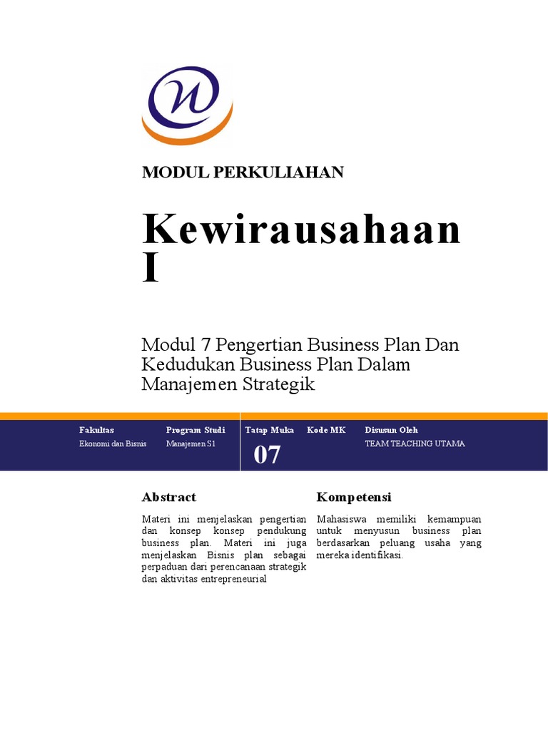 Modul 7 | PDF | Bisnis