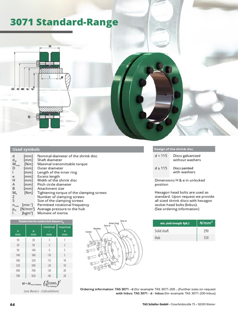 3071 Standard Range Eng | PDF | Screw | Machines