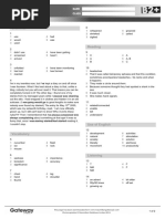 Gateway To The World B2+ Student's Book Answer Key | PDF | Grammar ...