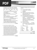 B2PLUS Workbook Answer Key | PDF | Language Arts & Discipline