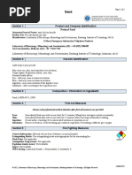 Betadine Solution Safety Data | PDF