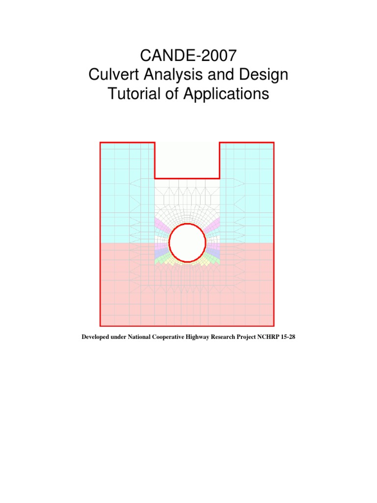 CANDE 2007 Tutorial of Applications | PDF | Strength Of Materials ...