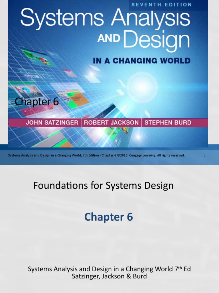 Systems Analysis and Design in A Changing World, 7th Edition - Chapter 6 ©2016. Cengage Learning ...