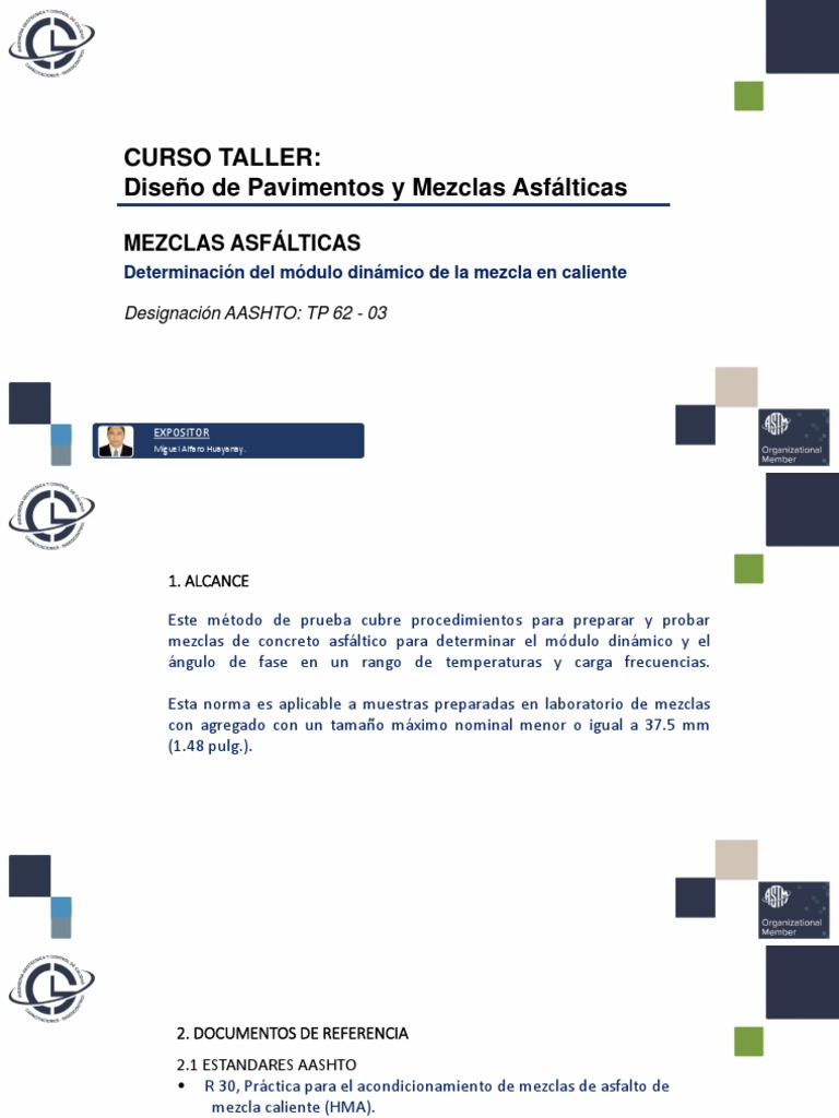 Módulo Dinámico en Mezclas Asfálticas | PDF | Frecuencia | Temperatura