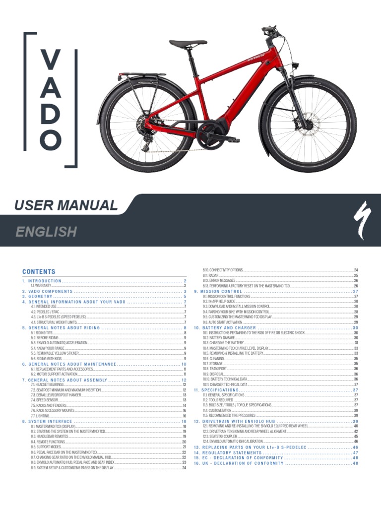 2022 Vado User Manual English | PDF | Vehicles | Manufactured Goods