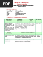 Sesión de Aprendizaje DPCC 29-08-22 | PDF | Derecho Constitucional | Derechos humanos