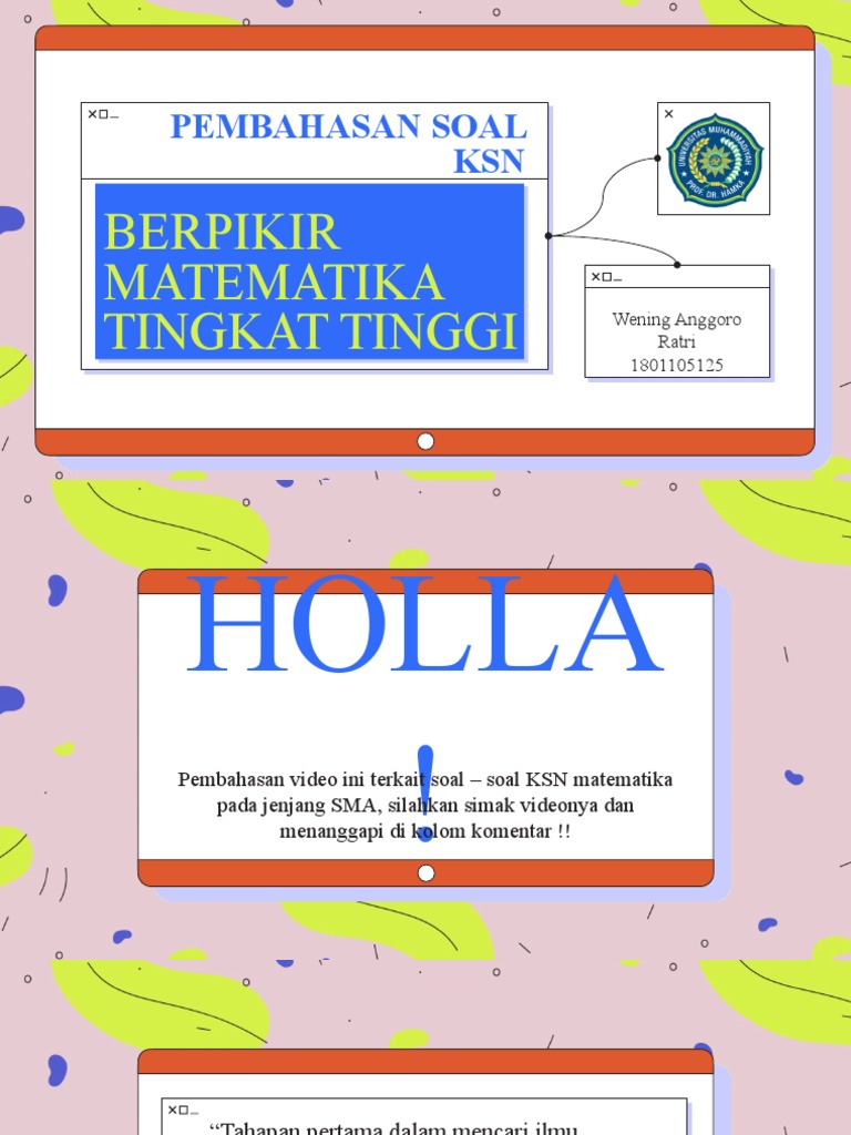 Pembahasan Soal KSN SMA | PDF
