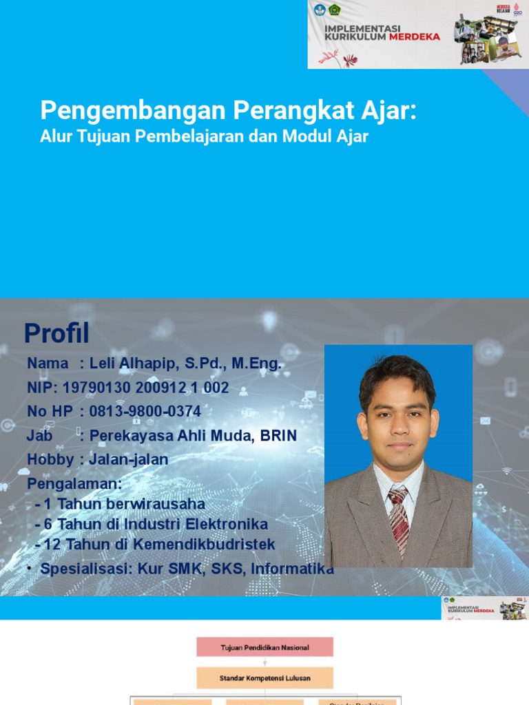 Pengembangan Alur dan Modul Ajar | PDF